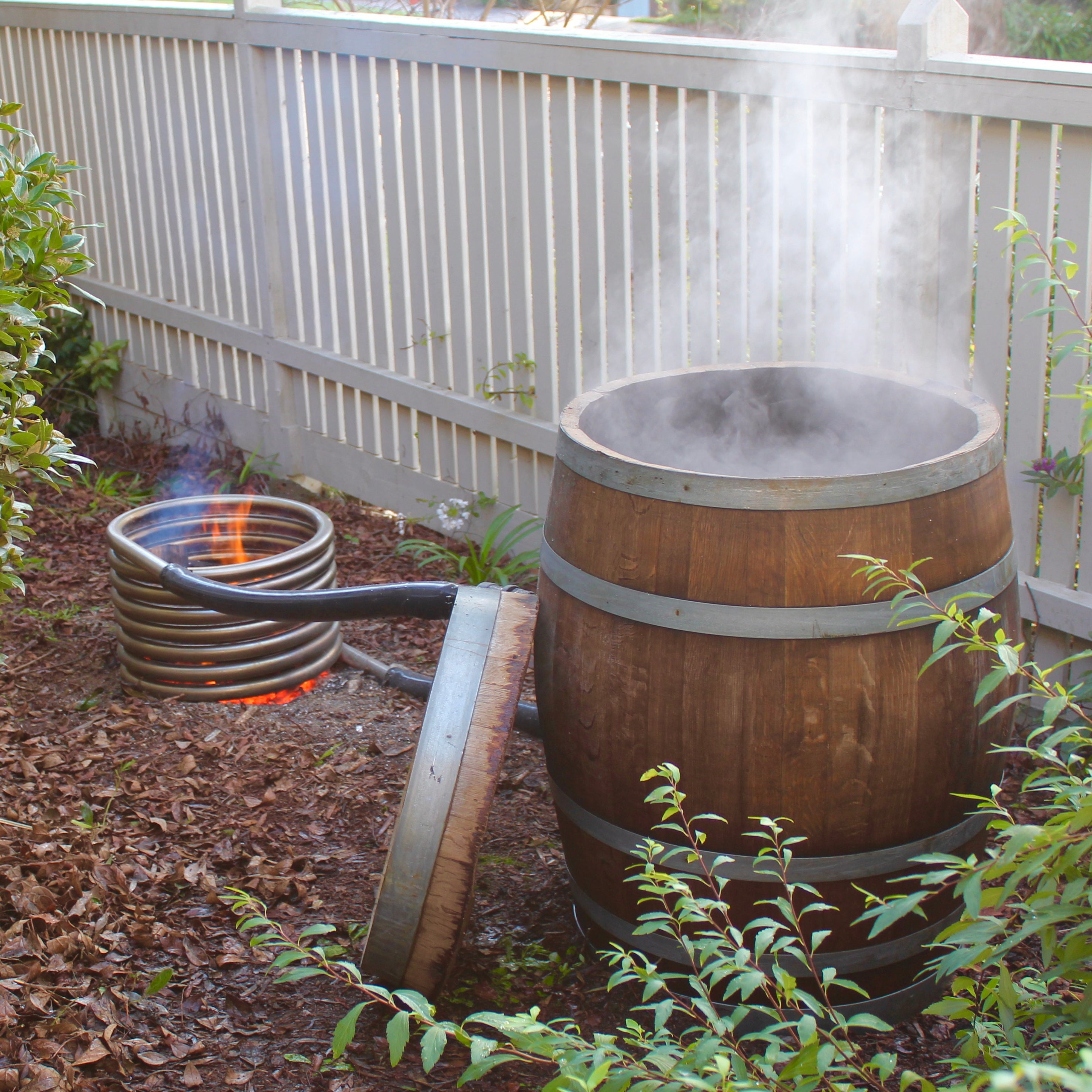 Wood Fired Coil Kit – Salty Barrel Hot Tubs